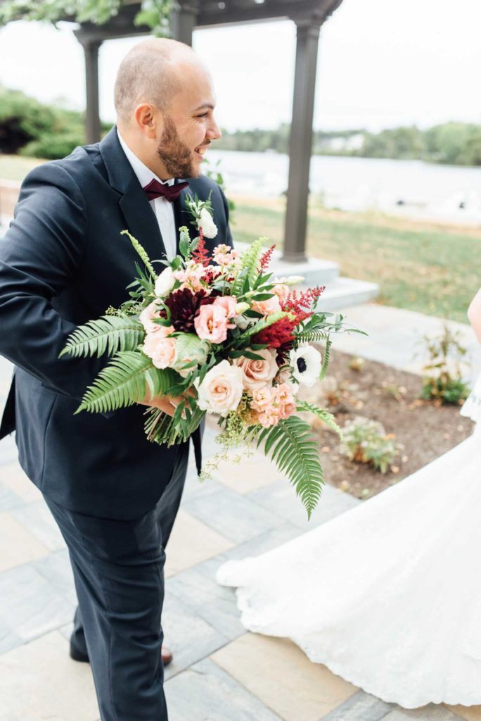 Camden County Boathouse Wedding | Becky + Julius | Alison Dunn