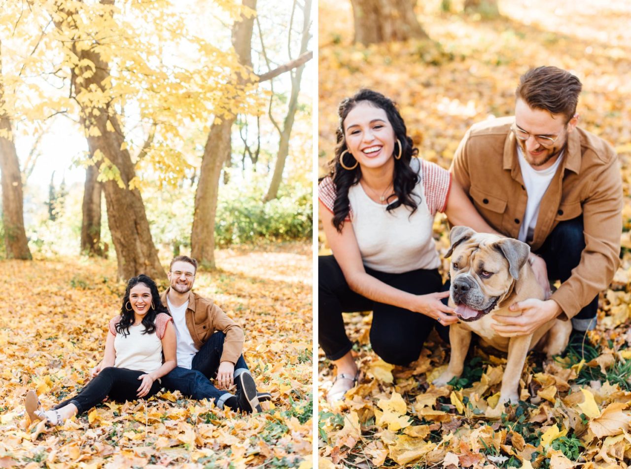 November Mini-Sessions | Awbury Arboretum | Alison Dunn Photography
