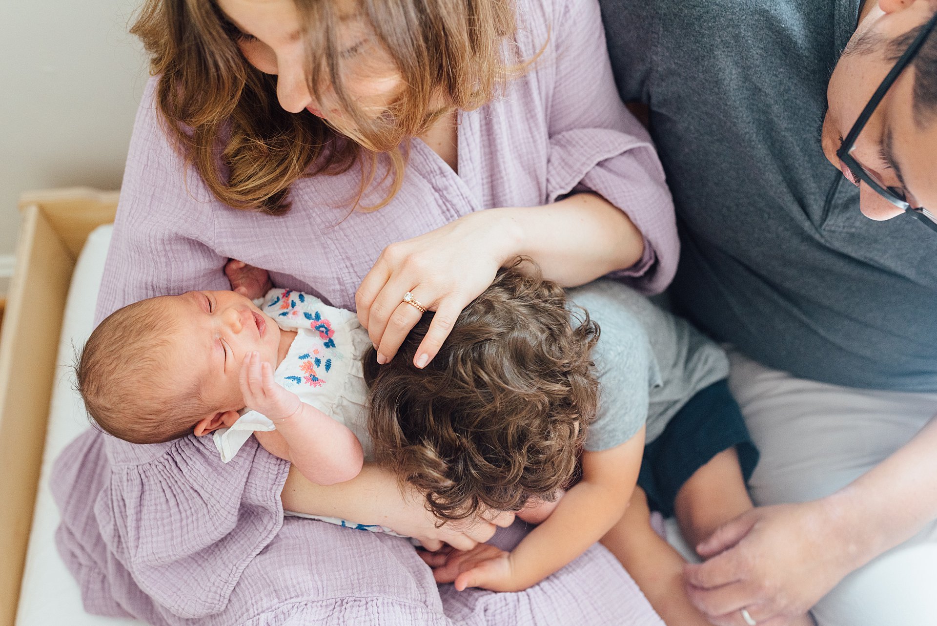 The Renderos Family | Kensington Newborn Session | Alison Dunn